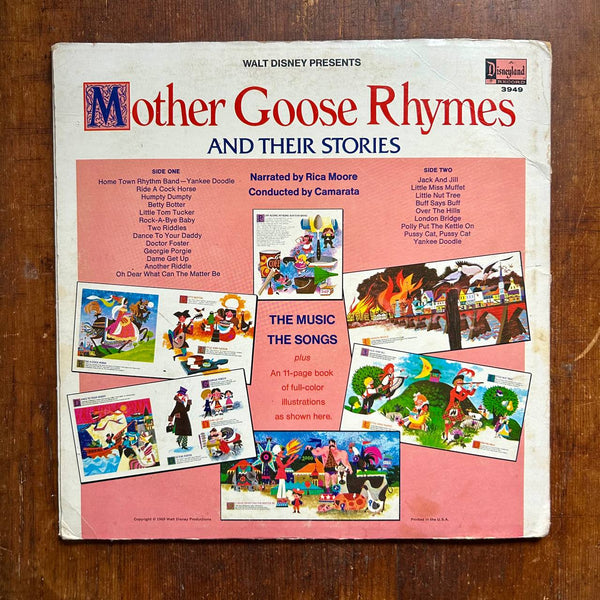 Mother Goose Rhymes & Their Stories - Karnik's Antiques & Primitives