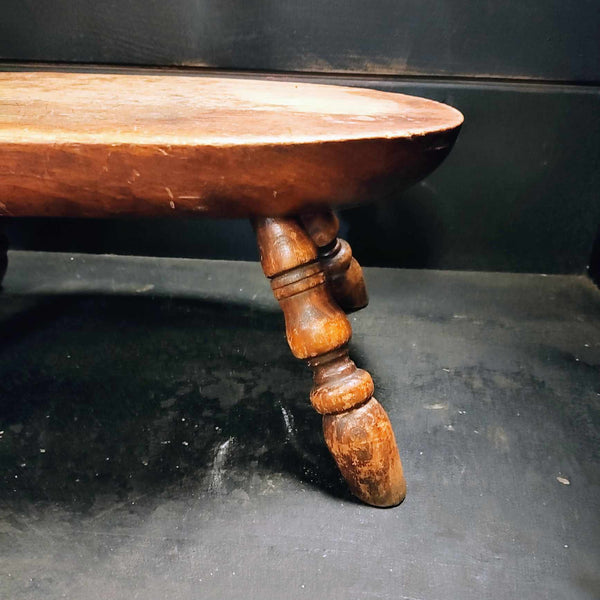 Vintage Cricket Stool - Karnik's Antiques & Primitives