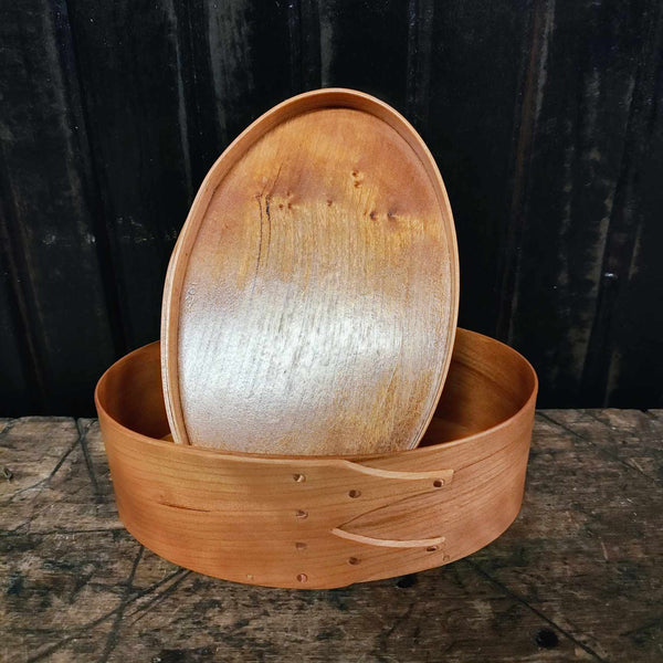 Vintage Oval Shaker Box Set Of 10 - Karnik's Antiques & Primitives