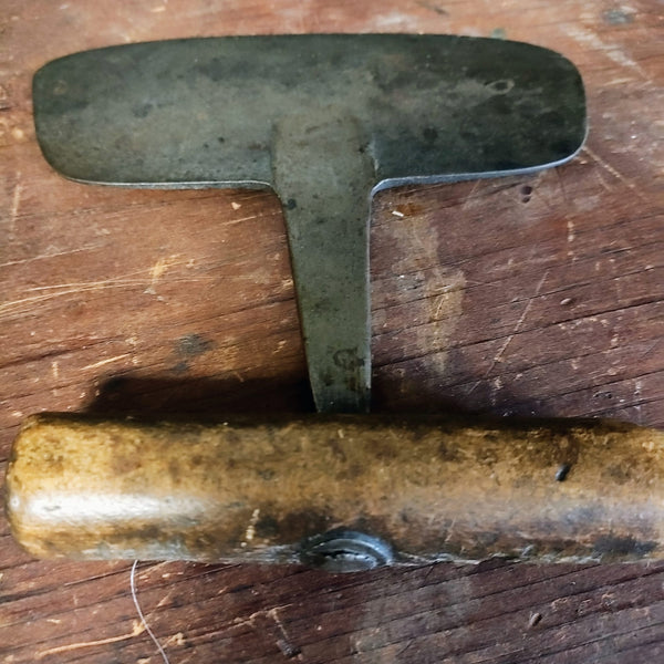 Antique Wood Handle Chopper #2 - Karnik's Antiques & Primitives