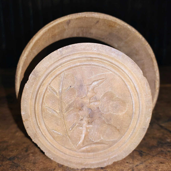 Primitive Butter Stamp - Karnik's Antiques & Primitives