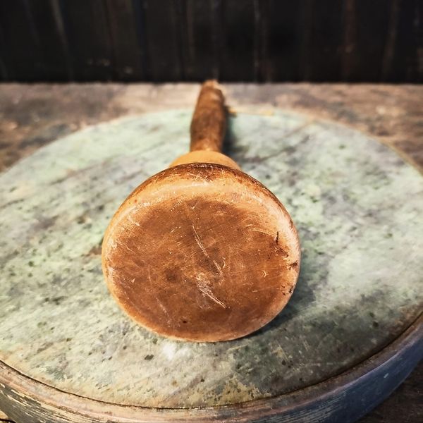 Antique Butter Paddle & Masher - Karnik's Antiques & Primitives