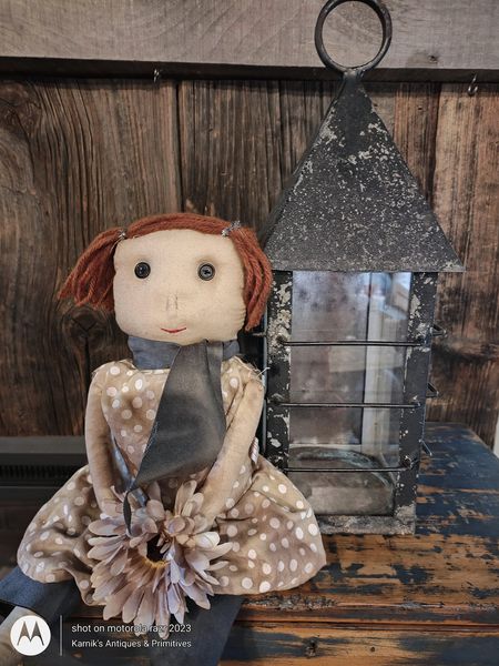 Primitive Spring Girl - Karnik's Antiques & Primitives