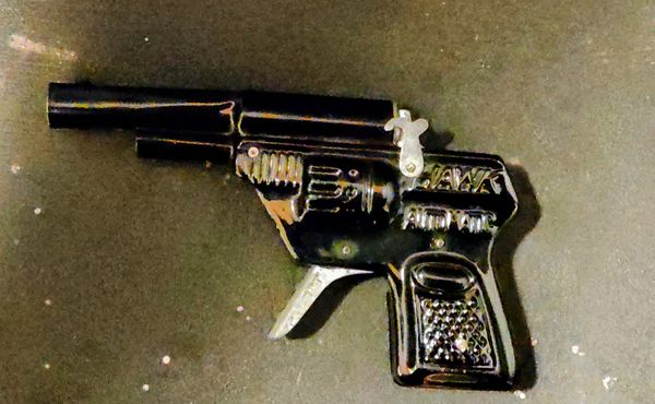 Vintage Swallow Toy Cap Gun Double Barrel - Karnik's Antiques & Primitives